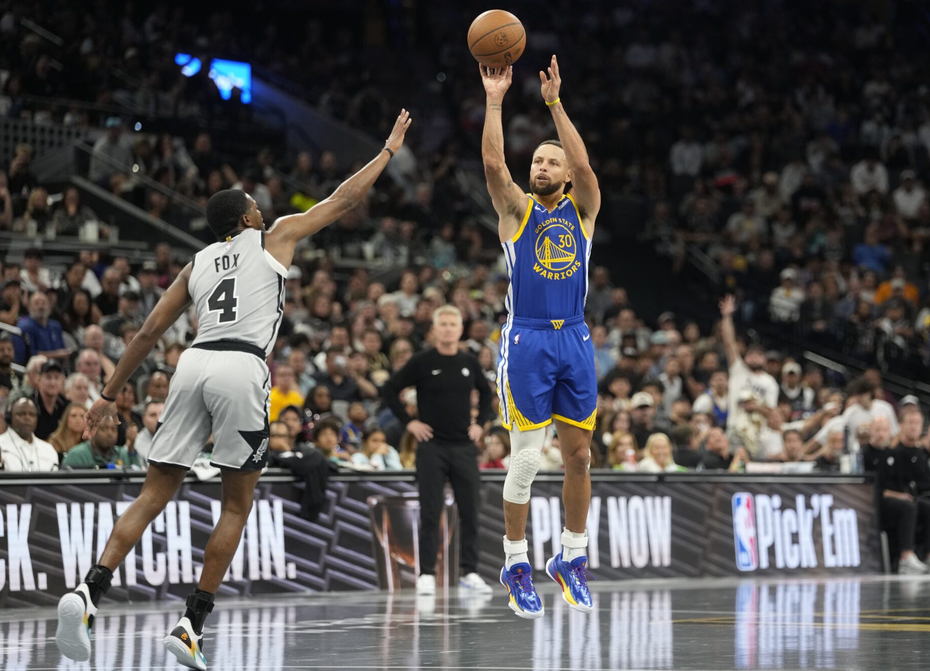 Curry'den Spurs'e 48 Saatte 95 Sayı - Basketfaul